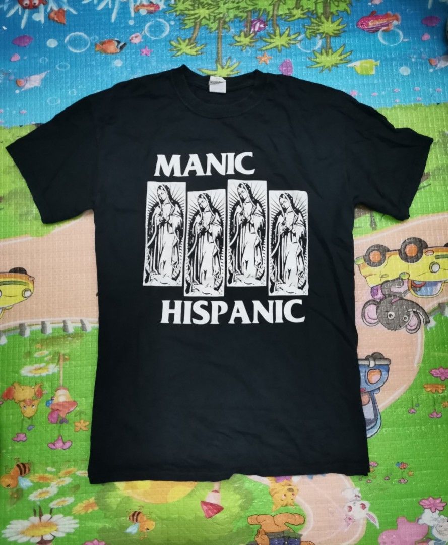 Band manic hispanic, Men's Fashion, Tops & Sets, Tshirts & Polo Shirts ...