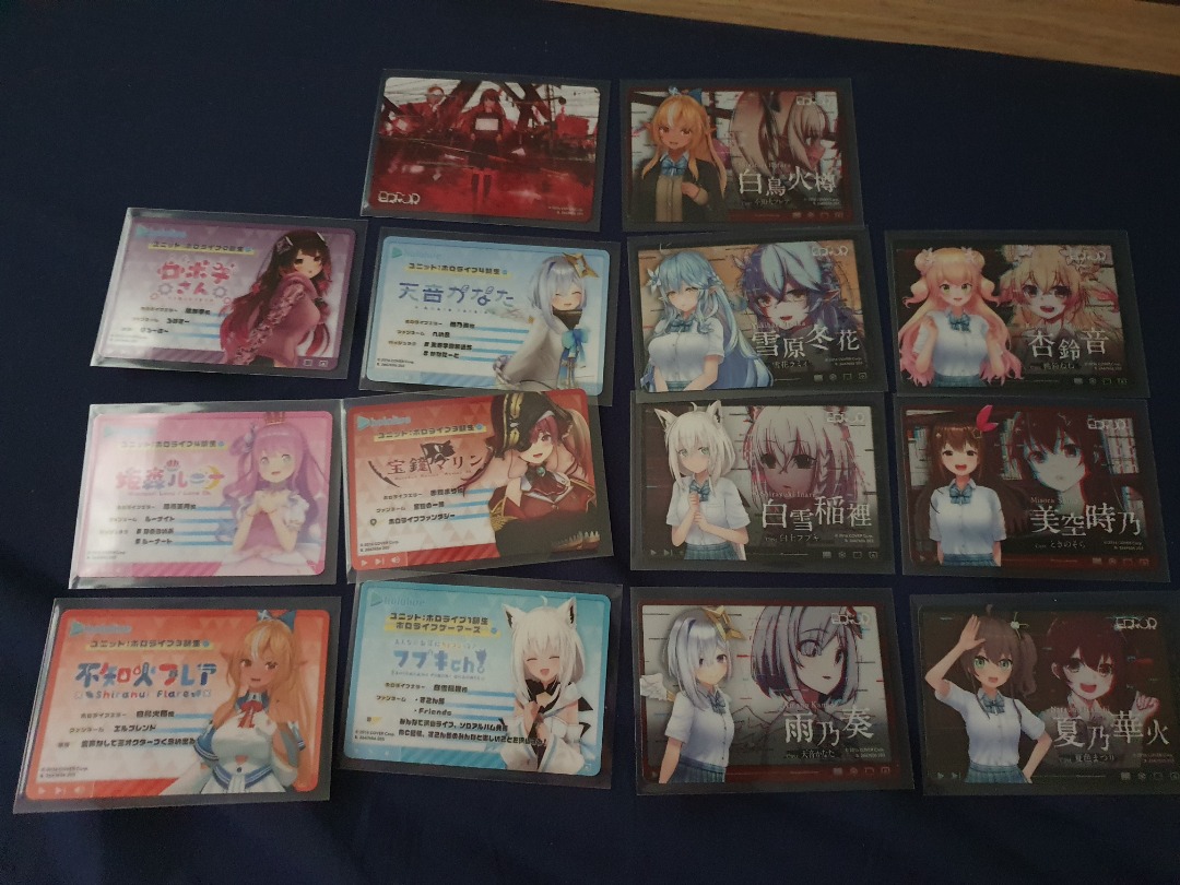 Bandai Cardass Hololive Error Vol 2 Metallic Cards (Sleeved), Hobbies & Toys, Toys & Games on ...