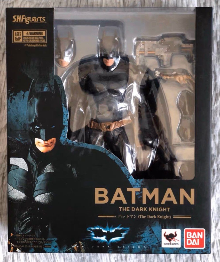 BANDAI S.H.FIGUARTS SHF BATMAN THE DARK KNIGHT, Hobbies & Toys, Toys ...