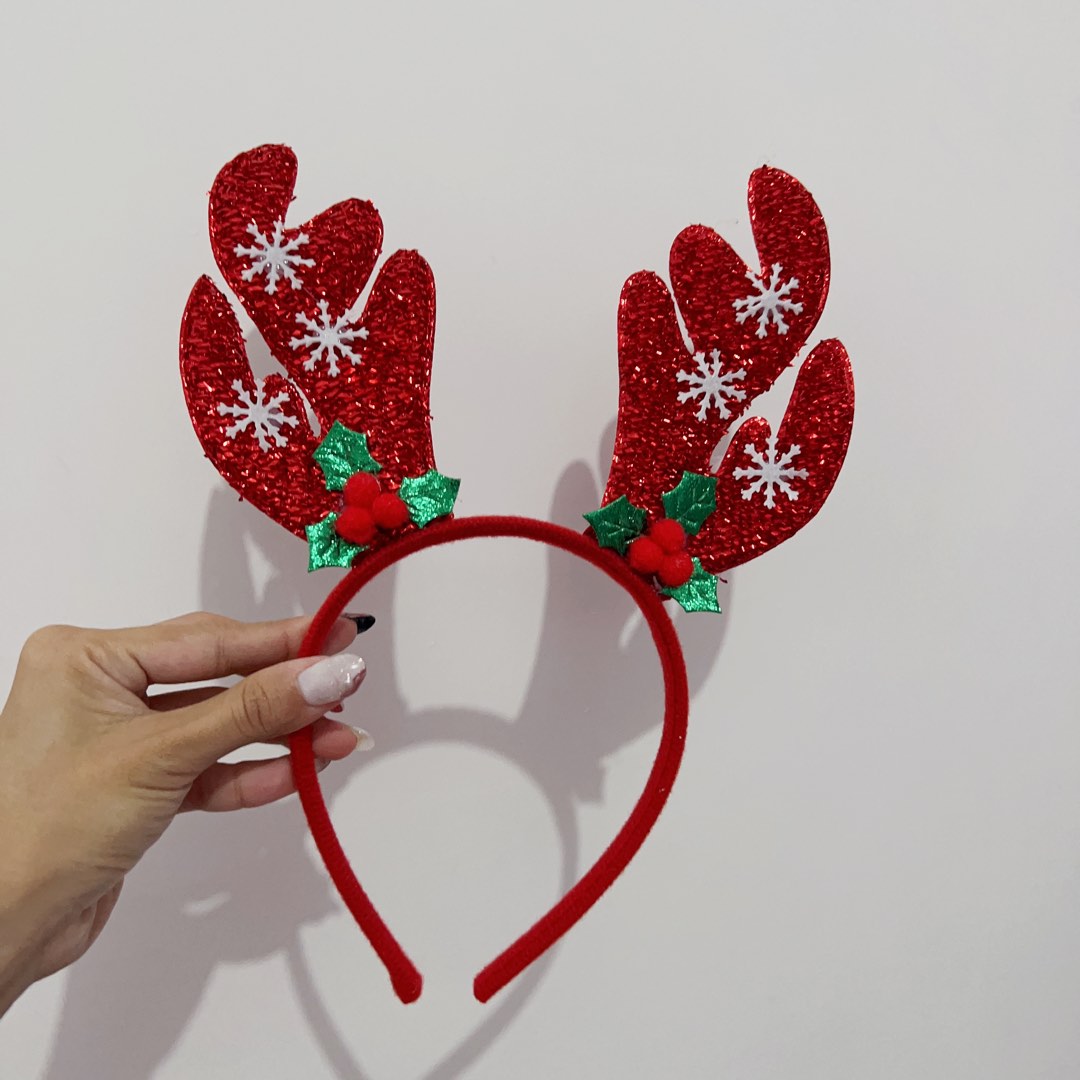 Bando Natal, Fesyen Wanita, Aksesoris di Carousell