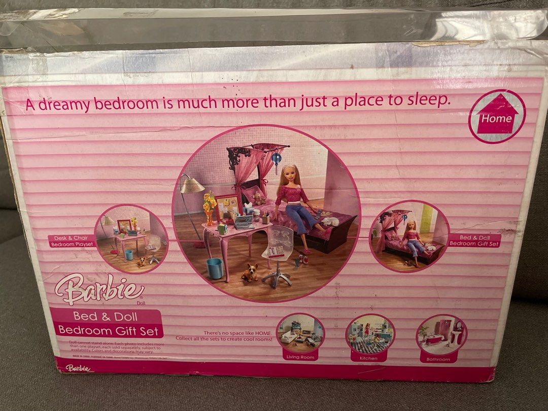 Barbie bed, Hobbies & Toys, Toys & Games on Carousell