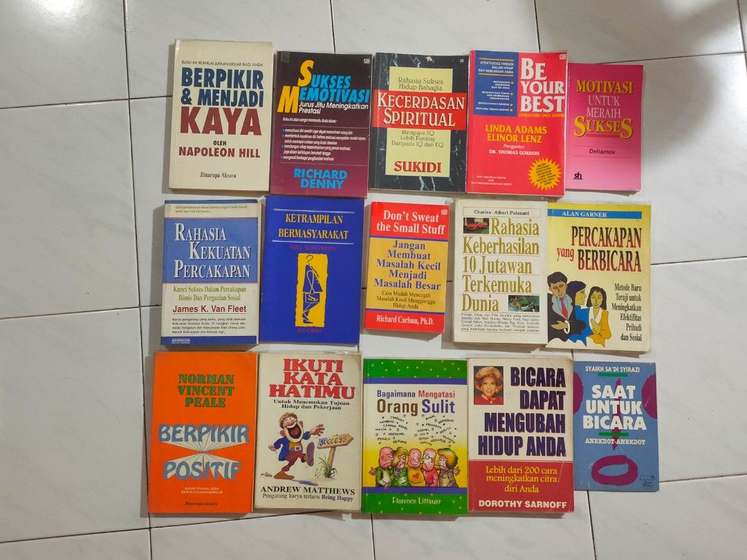 BELI 4 GRATIS 1 Aneka buku bacaan buku pengetahuan pengembangan diri ...