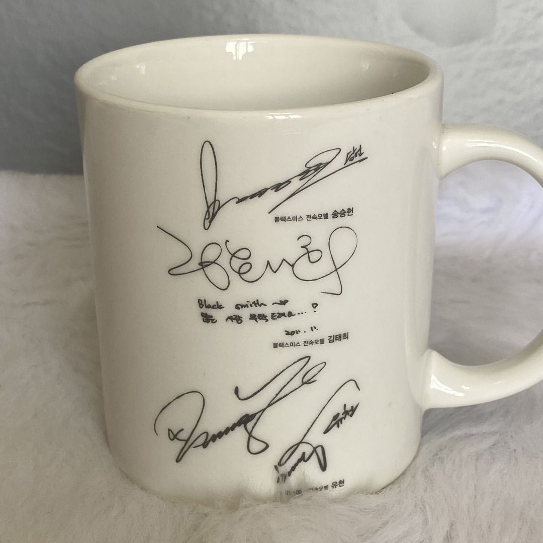 Black Smith Exclusive Model Signatures Signed Song Seung Heon Park ...