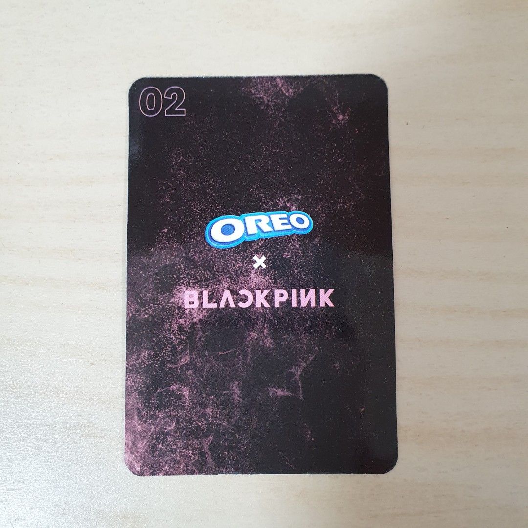 Blackpink oreo card Jennie, Hobbies & Toys, Memorabilia & Collectibles ...