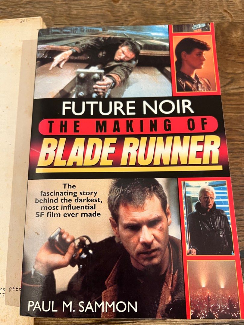 Blade Runner Script and Book, Hobbies & Toys, Memorabilia ...