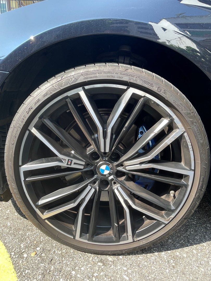 BMW M Sport Rims 8J 20in ET30 For Sale (Scratched), Car Accessories ...