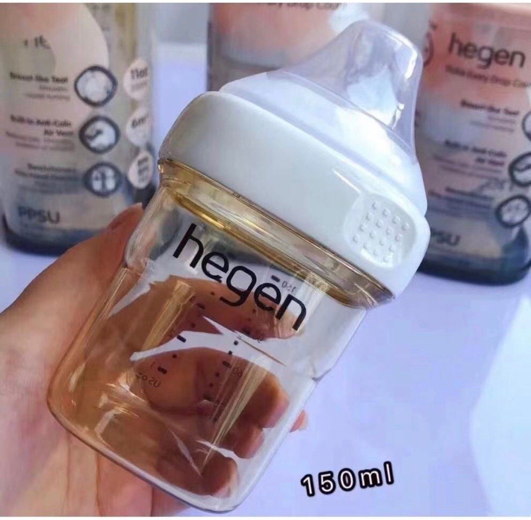 Brand New Hegen PCTO Feeding Bottle PPSU 150ML 240ML 330ML (all 3 bottles), Babies & Kids ...