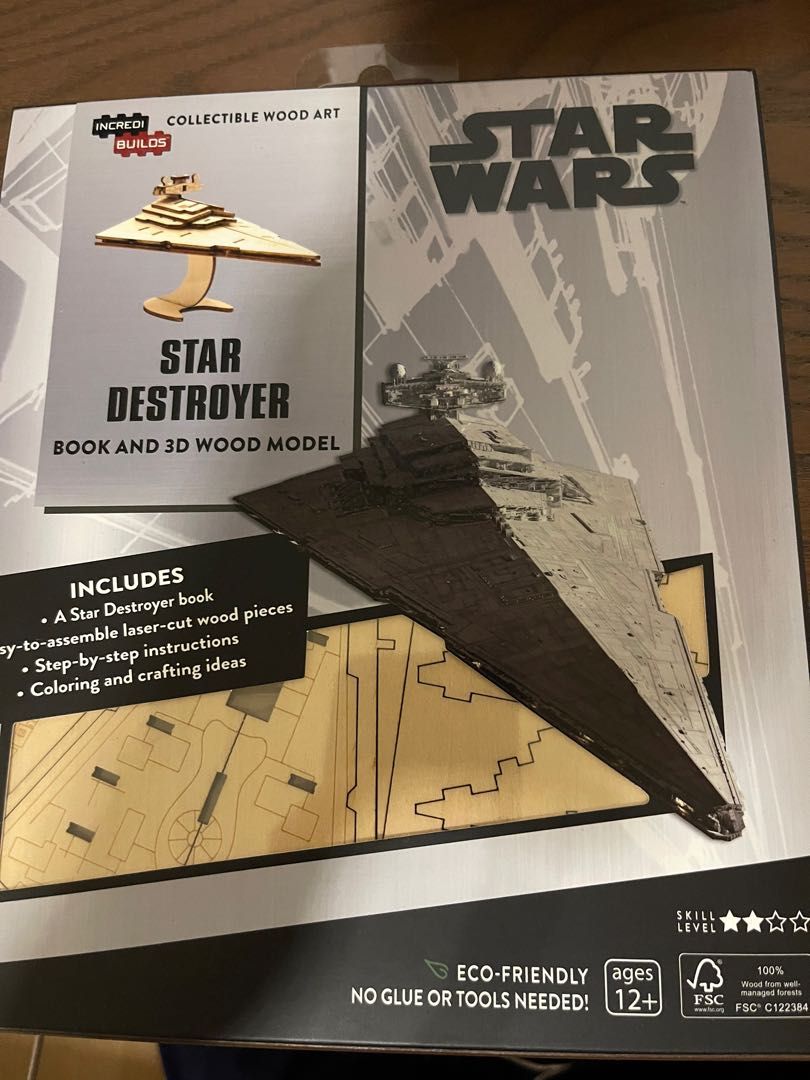 Brand New Star wars Star Destroyer 3D wood mode, Hobbies & Toys, Toys ...