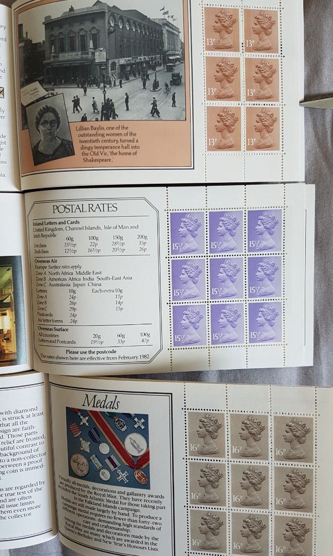 British stamp booklets, Hobbies & Toys, Memorabilia & Collectibles ...