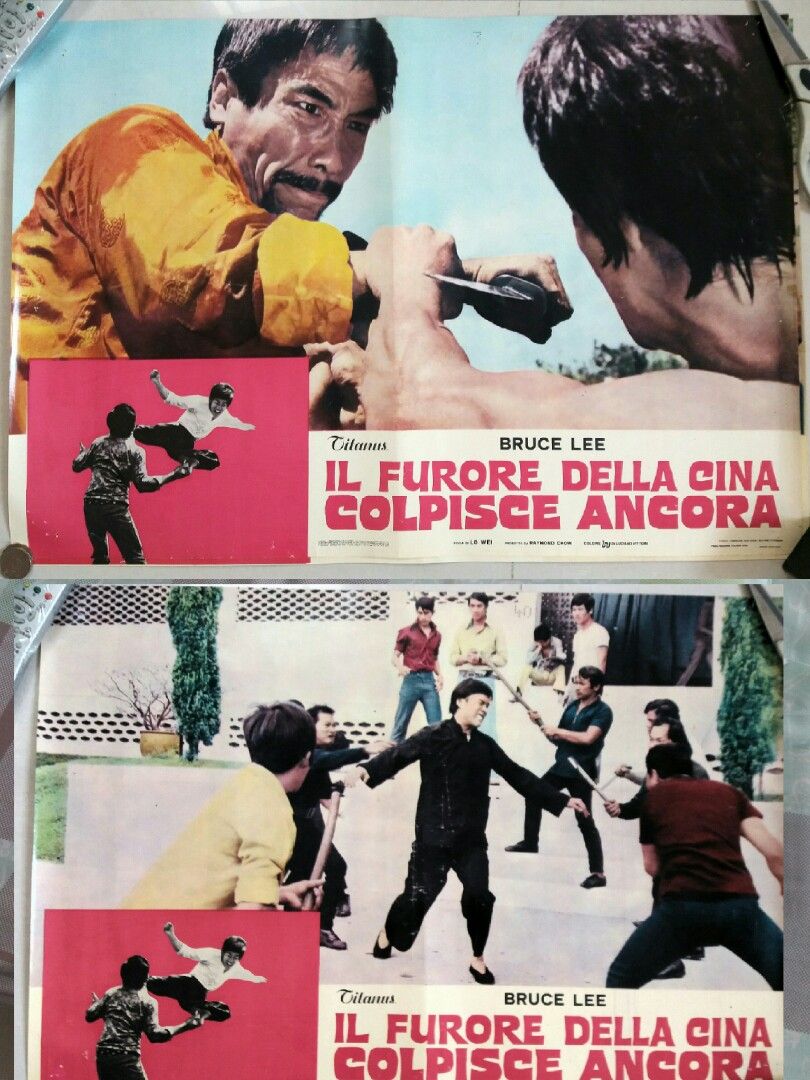 BRUCE LEE LOBBY CARDS., 興趣及遊戲, 收藏品及紀念品, 明星周邊 - Carousell