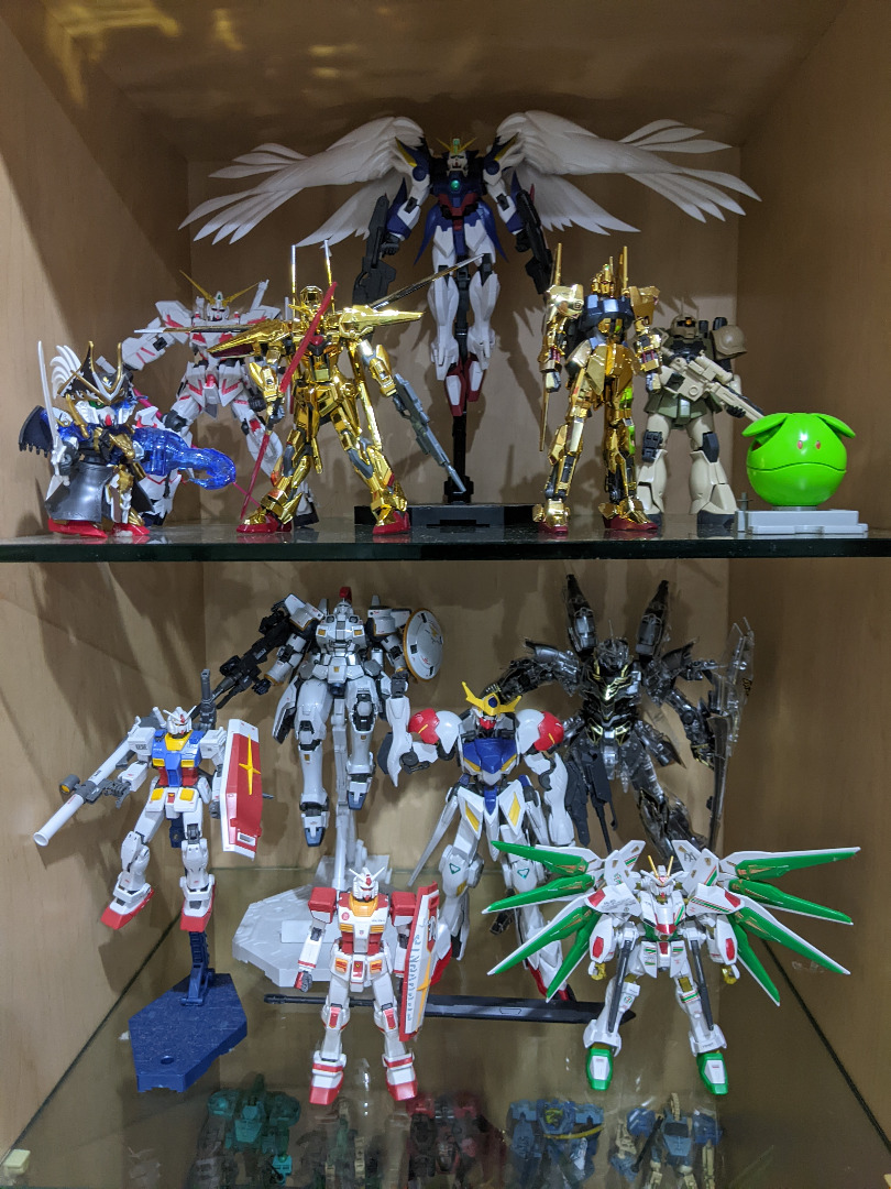Built Gundams (Gunpla), Hobbies & Toys, Toys & Games on Carousell