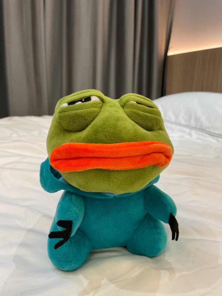 Bulbasaur Meme Pepe Plush Hoodie, Hobbies & Toys, Toys & Games on Carousell