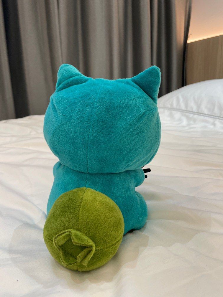 Bulbasaur Meme Pepe Plush Hoodie, Hobbies & Toys, Toys & Games on Carousell