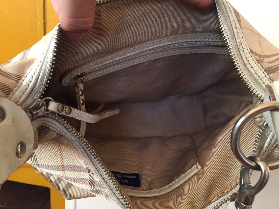 Burberry Signature Pattern Plaid Sling Crossbody Bag, Luxury, Bags ...