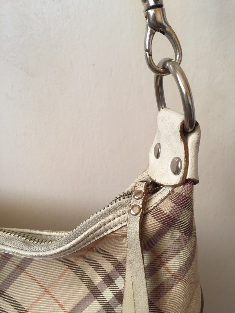 Burberry Signature Pattern Plaid Sling Crossbody Bag, Luxury, Bags ...