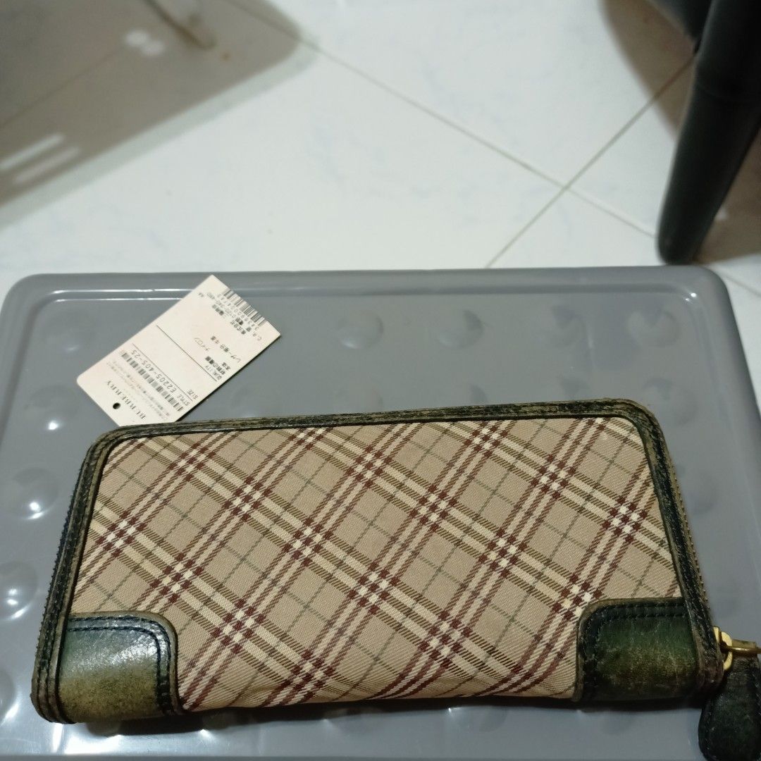 Burberry wallet blue label, Women's Fashion, Bags & Wallets, Wallets ...