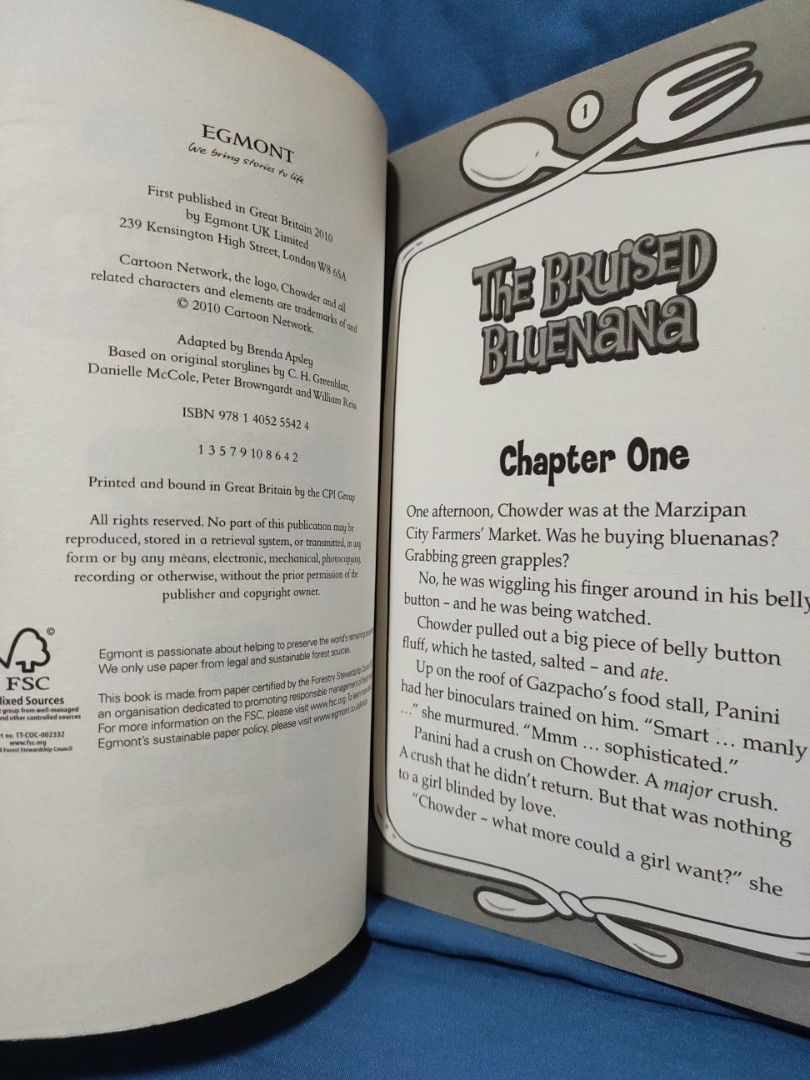 Cartoon network chowder book 4, Hobbies & Toys, Books & Magazines ...