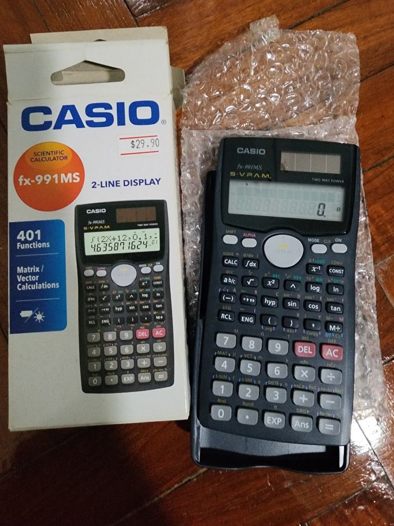 Casio fx 991MS, Computers & Tech, Office & Business Technology on Carousell
