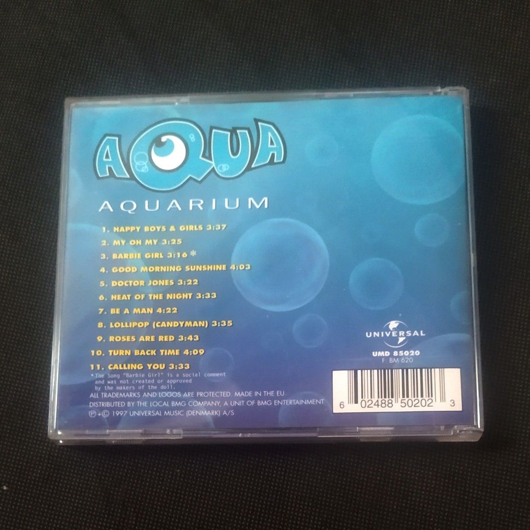 CD Aqua - Aquarium 2 discs REMIXES. SPECIAL EDITION BONUS. IMPORTED, Hobbies & Toys, Music ...