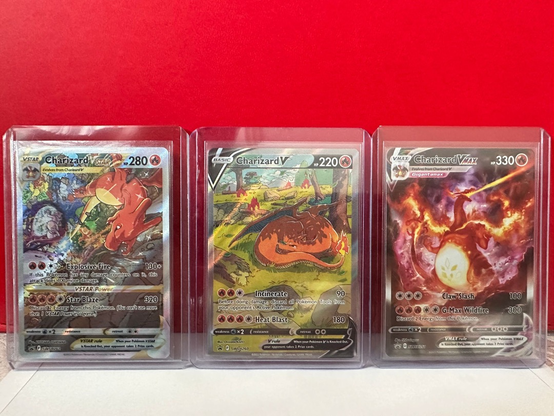 Charizard UPC Promo Cards (SET of 3), Hobbies & Toys, Toys & Games on ...