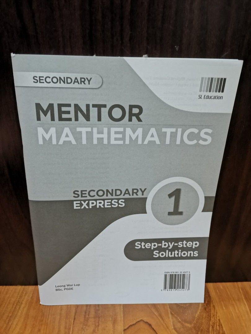 (CHEAP!!!) MENTOR MATHEMATICS SECONDARY 1 ONE EXPRESS ASSESSMENT BOOK ...