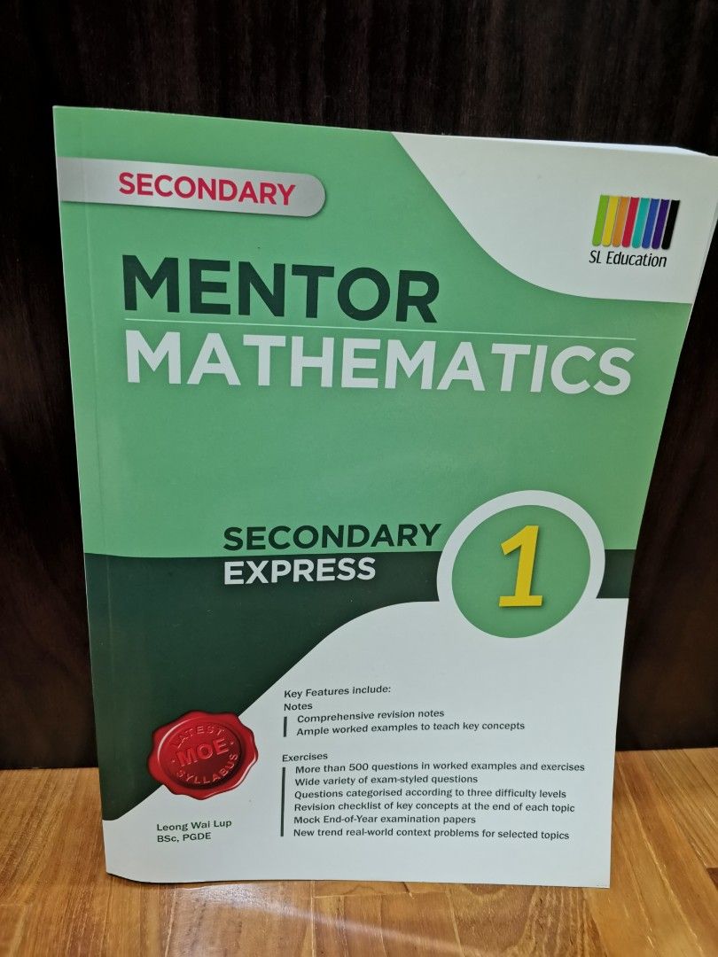 (CHEAP!!!) MENTOR MATHEMATICS SECONDARY 1 ONE EXPRESS ASSESSMENT BOOK ...