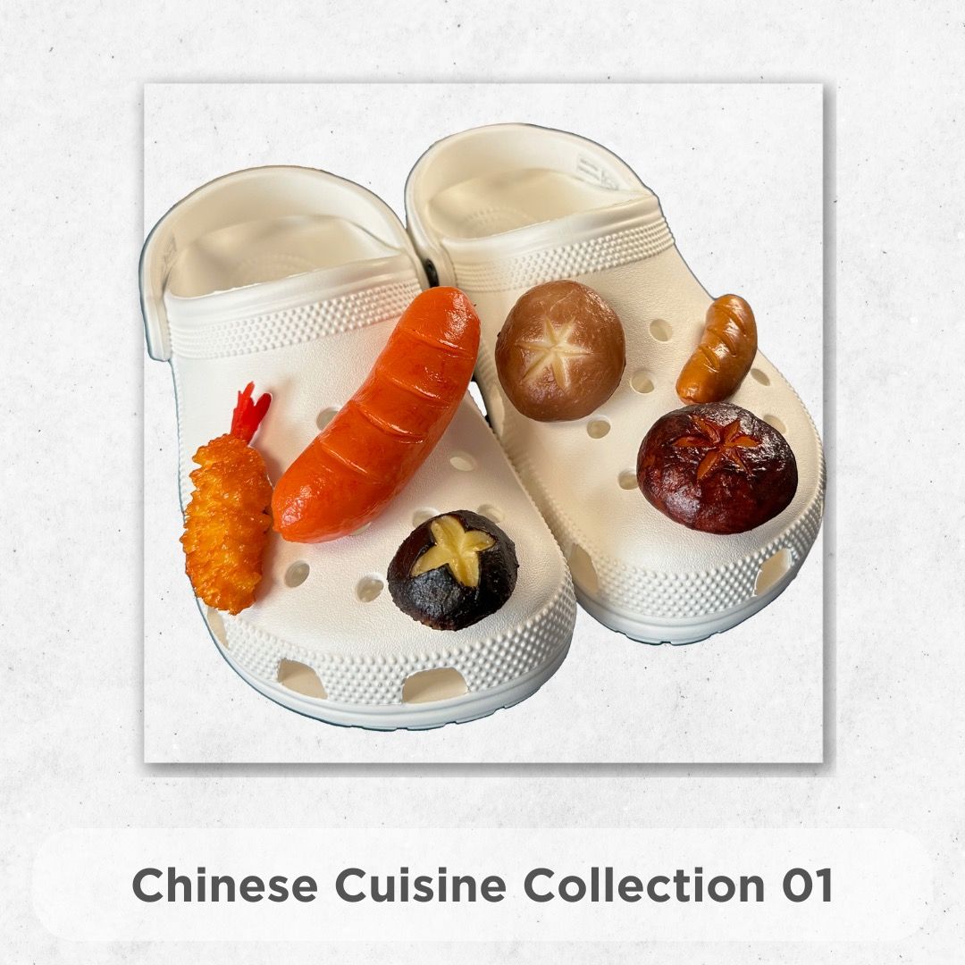 Chinese Cuisine 01 Crocs Jibbitz [Instocks], Hobbies & Toys, Stationery ...