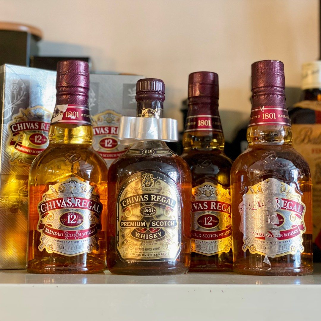 Chivas 12 Whisky vintage bottle no box 350ml, Food & Drinks, Beverages ...