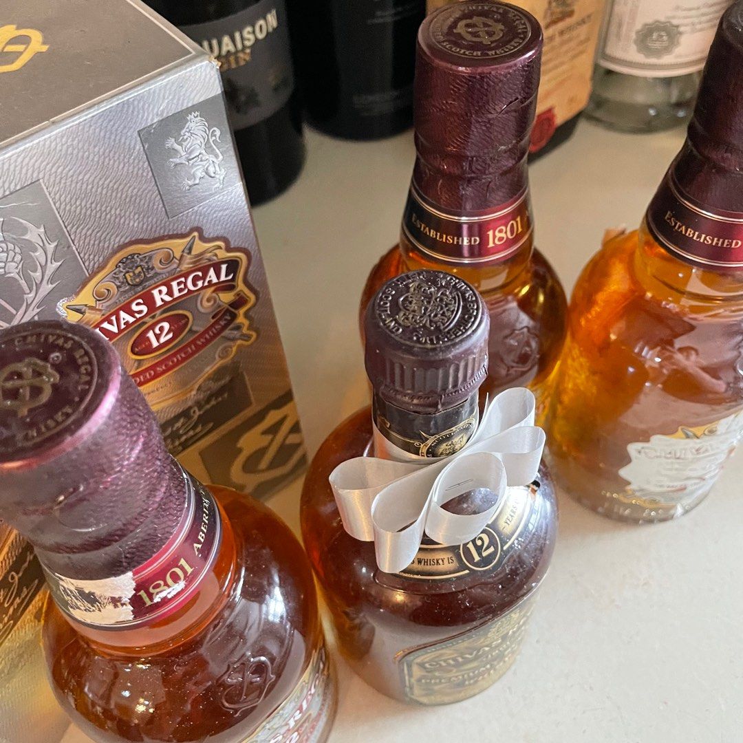 Chivas 12 Whisky vintage bottle no box 350ml, Food & Drinks, Beverages ...