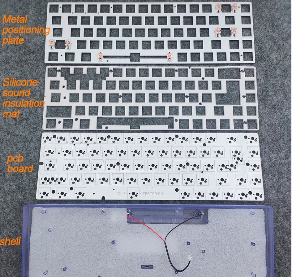 CIY tester 68 Mechanical Keyboard, Computers & Tech, Parts ...