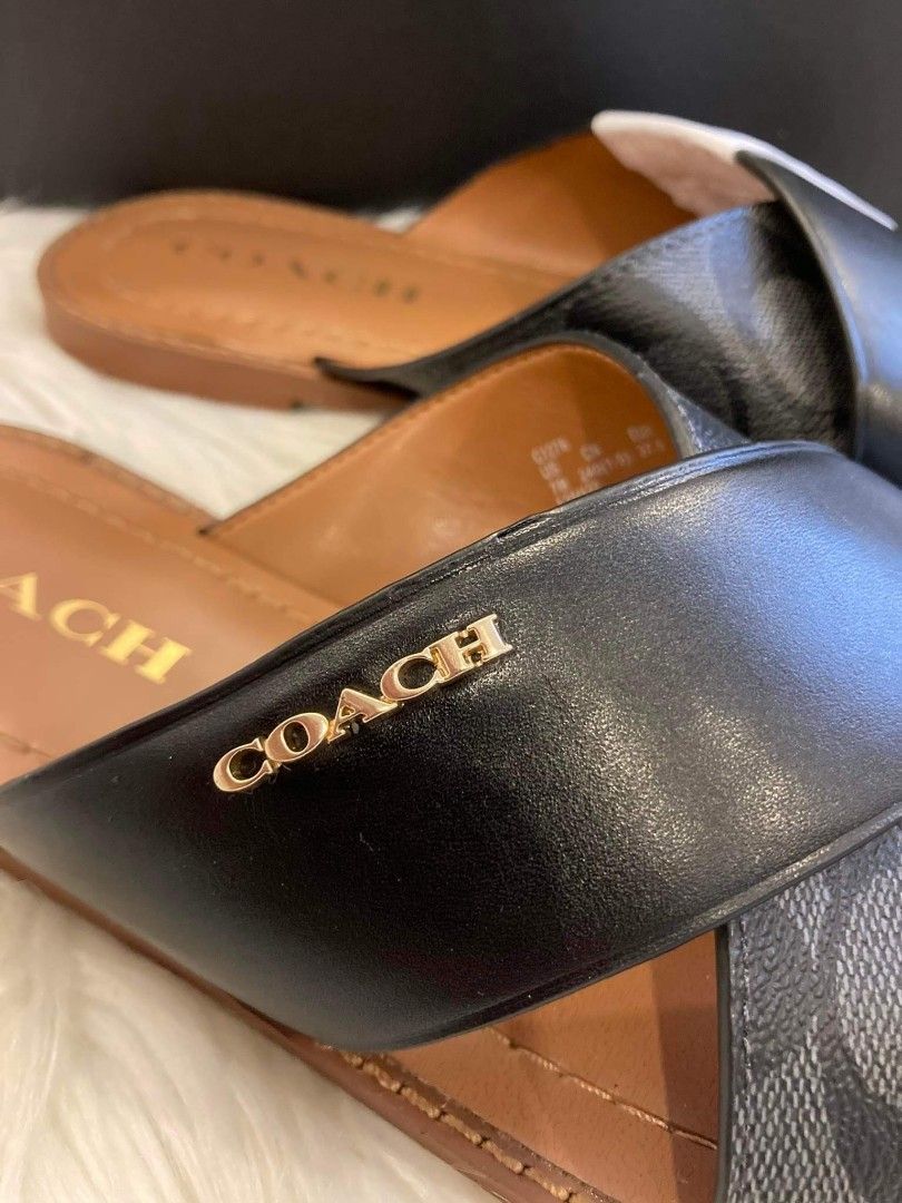 Coach Sandals - 7 on Carousell