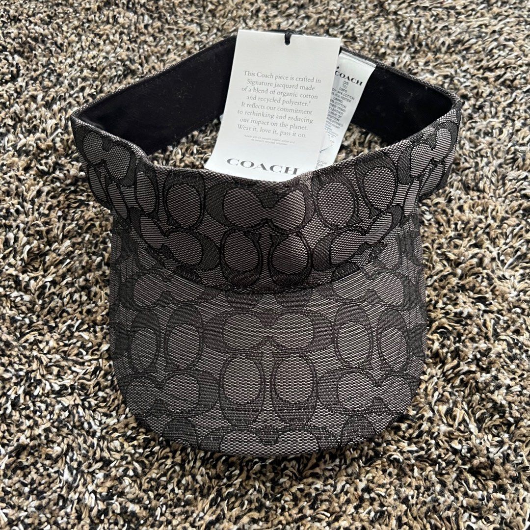 Coach Visor, Luxury, Accessories on Carousell