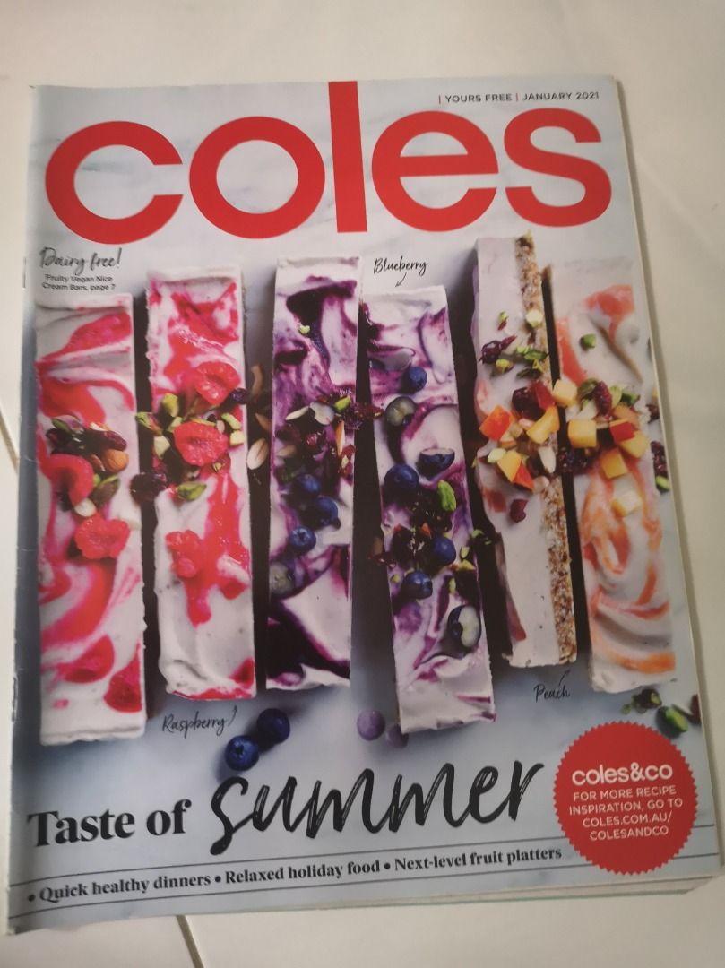 coles magazines + recipes, Hobbies & Toys, Books & Magazines, Magazines ...