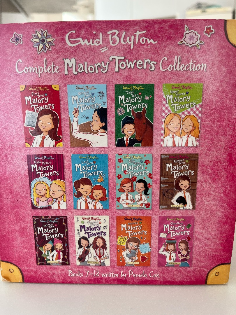 Complete Malory Towers Collection Book Set, 興趣及遊戲, 書本 & 文具, 小說 & 故事書 ...