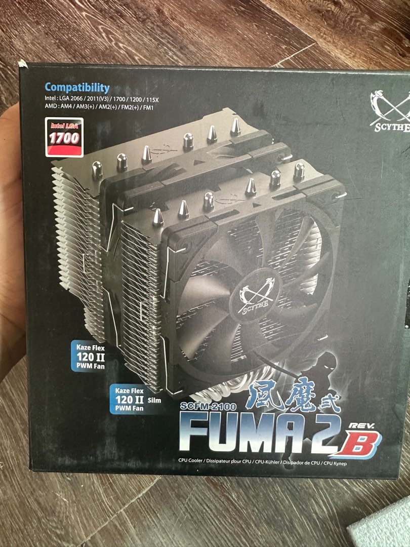 CPU Cooler FUMA 2 Rev. b, Computers & Tech, Parts & Accessories ...