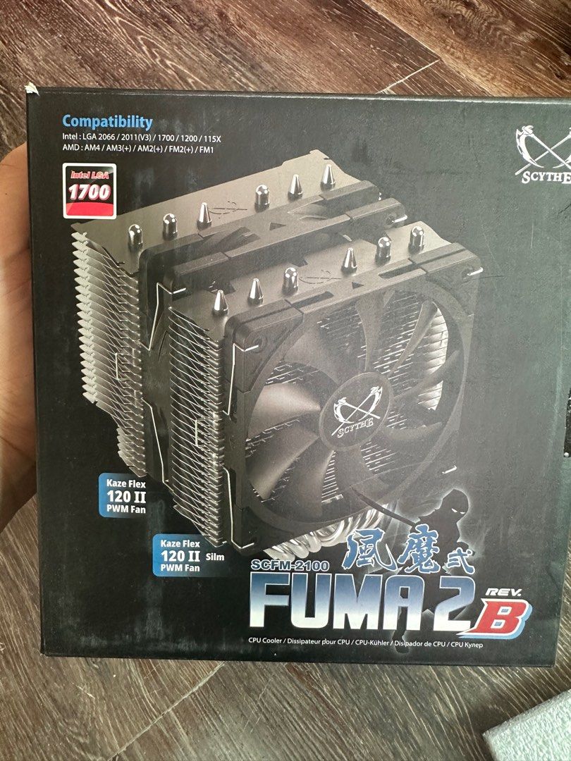 CPU Cooler FUMA 2 Rev. b, Computers & Tech, Parts & Accessories ...