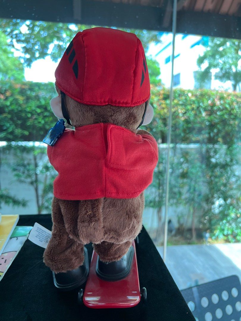 Curious George scooter musical toy, Hobbies & Toys, Toys & Games on ...