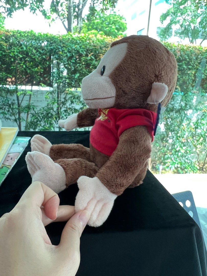 Curious George soft toy, Hobbies & Toys, Toys & Games on Carousell