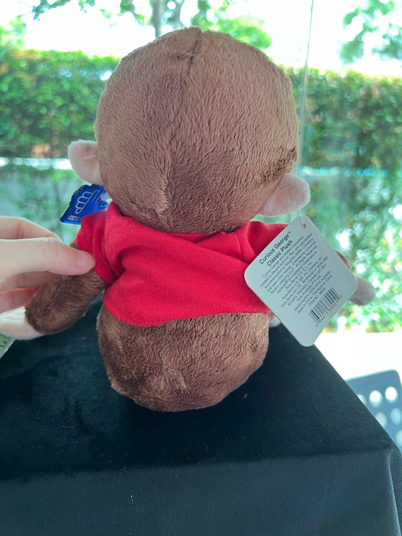 Curious George soft toy, Hobbies & Toys, Toys & Games on Carousell