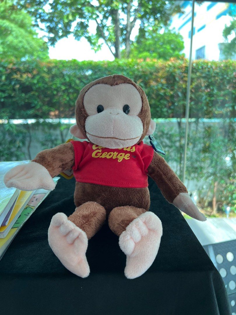 Curious George soft toy, Hobbies & Toys, Toys & Games on Carousell