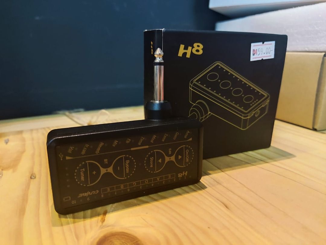 Cuvave Guitar Multi-Effects Headphone Amplifier - H8, Hobbies & Toys ...
