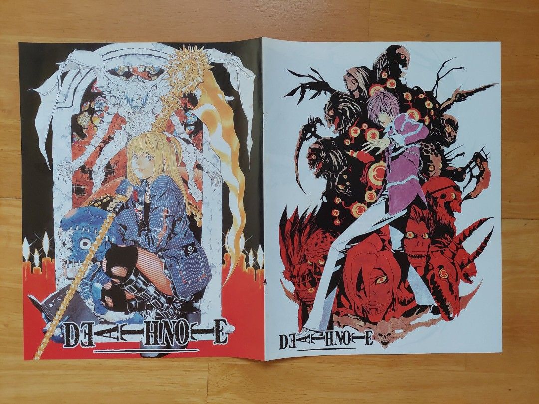 Death Note poster, Hobbies & Toys, Collectibles & Memorabilia, Vintage ...