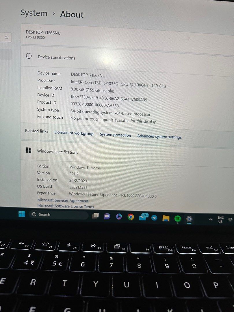 Dell XPS 13 9300 10th gen (2021), Computers & Tech, Laptops & Notebooks on Carousell