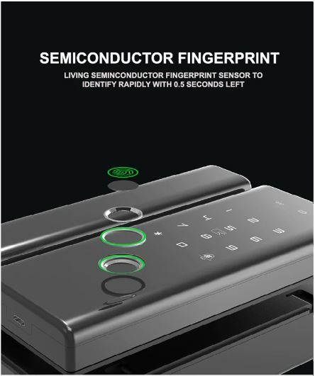 Digital lock (synchronized) for metal gate and main door, Furniture ...