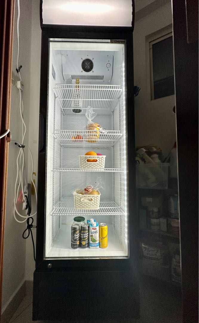 Tall Display Fridge /drinks&fruit chiller, TV & Home Appliances ...