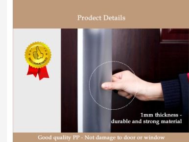 Door Gap Protector Safety Bumper Strip / Finger Protection Door Gap ...