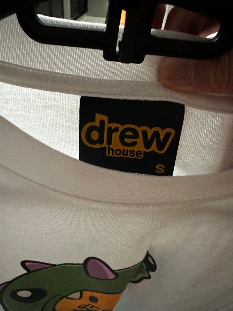 Drew House T Shirt, Men's Fashion, Tops & Sets, Tshirts & Polo Shirts on Carousell