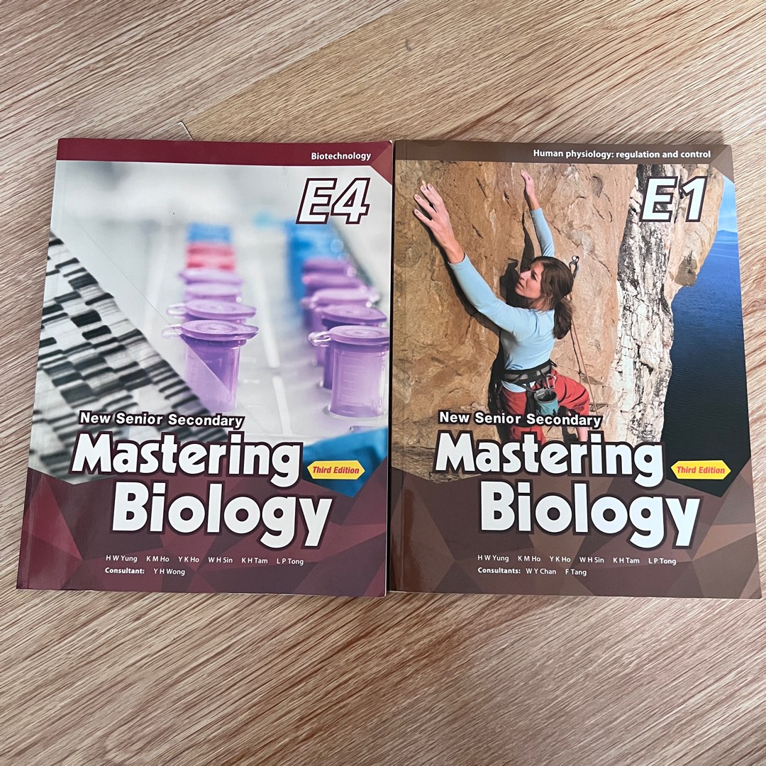 DSE biology elective 1&4 mastering biology third edition, 興趣及遊戲, 書本 ...