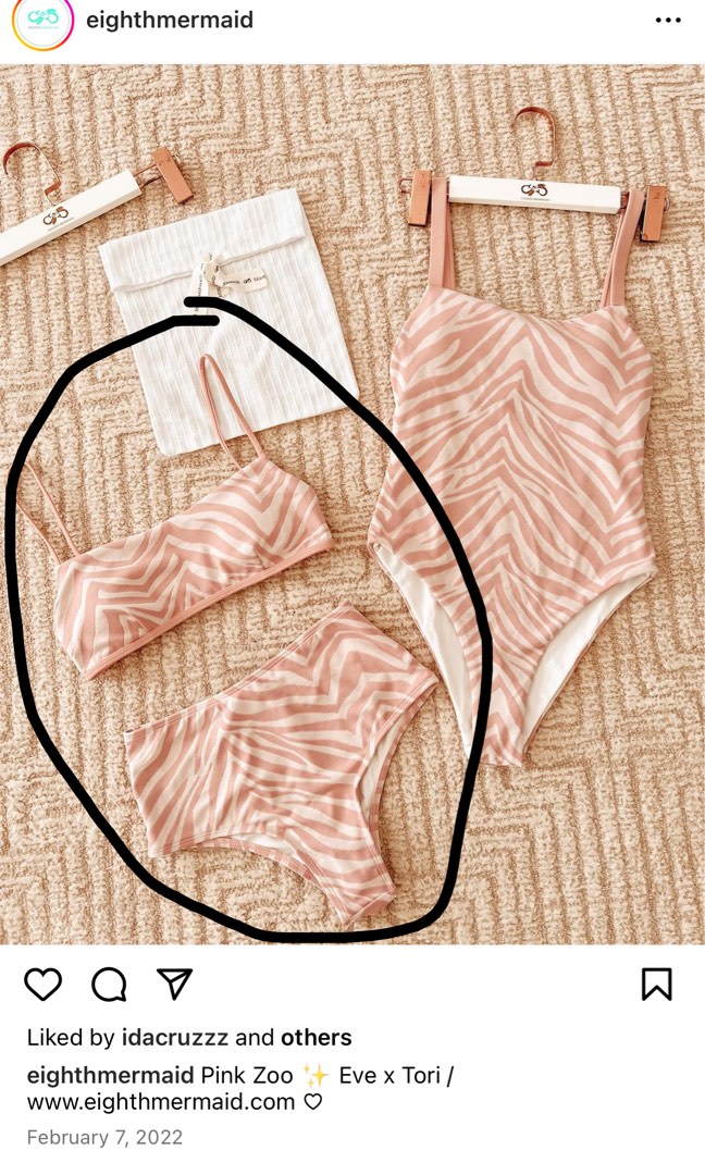 Eighth Mermaid Tori Hi-kini Set, Women's Fashion, Swimwear, Bikinis ...