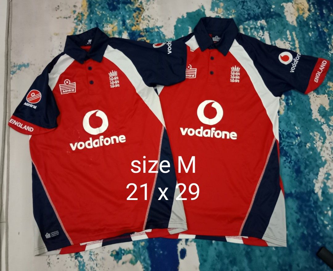 England cricket jersey, Men's Fashion, Activewear on Carousell